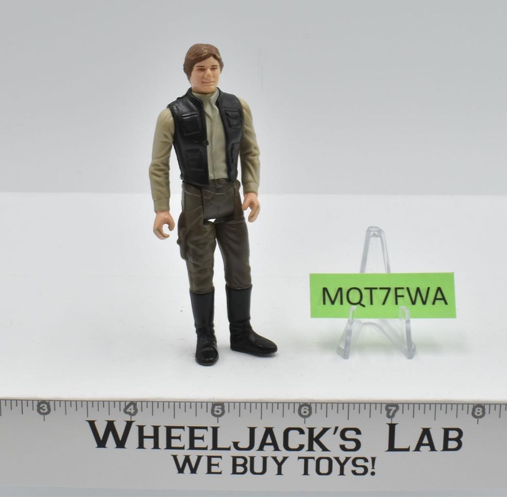 Han Solo Trench Coat Star Wars ROTJ Return of the Jedi 1983 Kenner ...