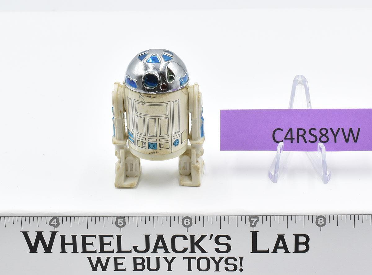 R2-D2 DARK BLUE TAIWAN 100% Complete Star Wars 1977 Kenner Figure NO ...