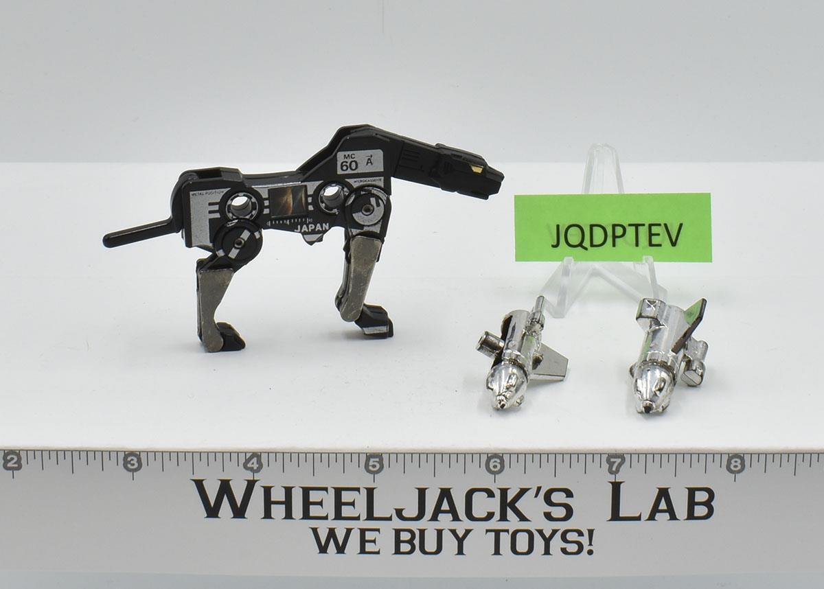 Ravage Cassette SILVER 100% Complete 1985 G1 Transformers Action Figure ...