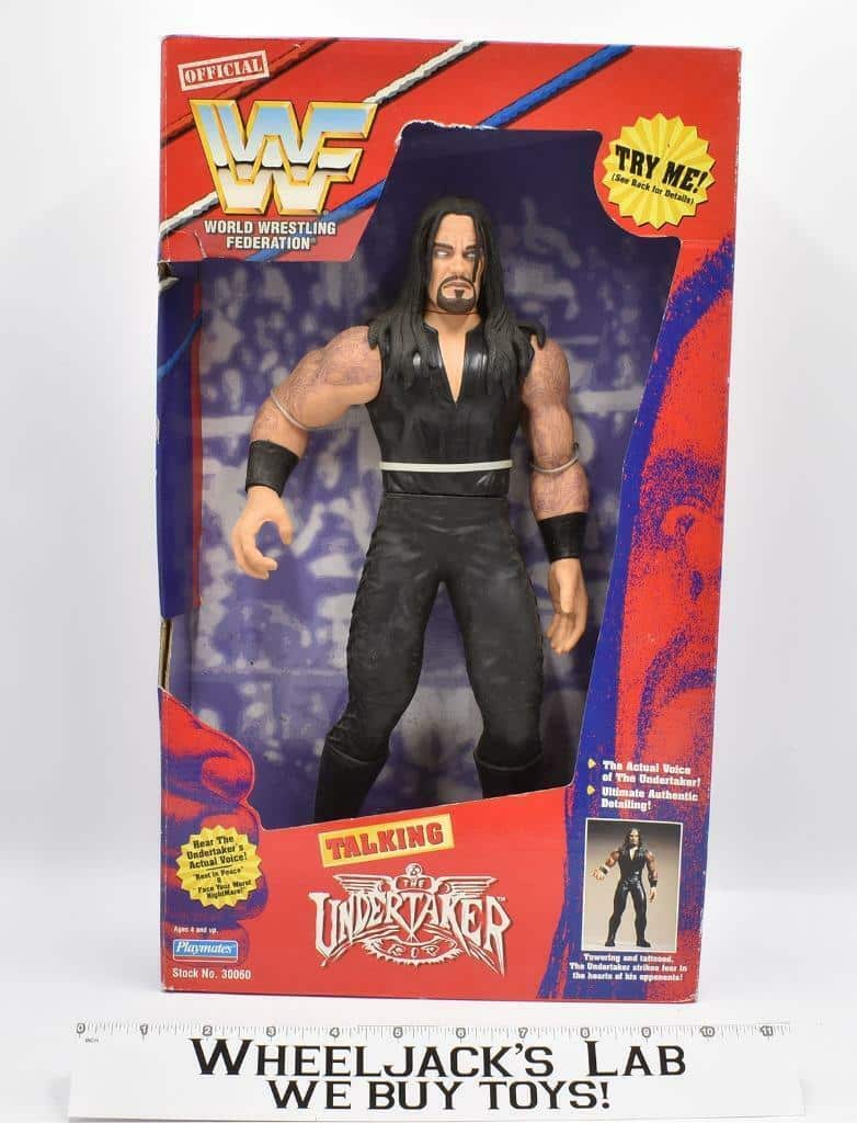 The Undertaker 14" WWF 1997 Playmates Wrestling Figure - Wheeljack's Lab