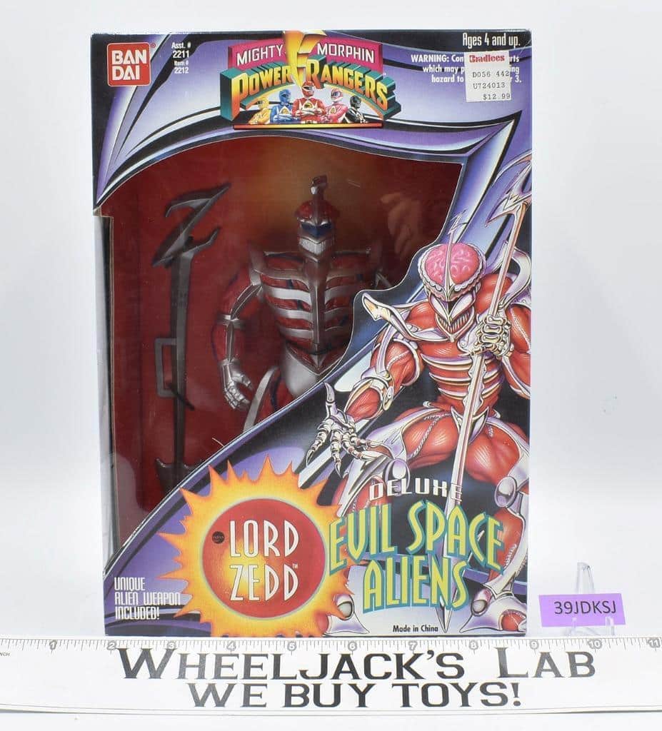 Lord Zedd Mighty Morphin Power Rangers 1994 Bandai Action Figure NEW ...