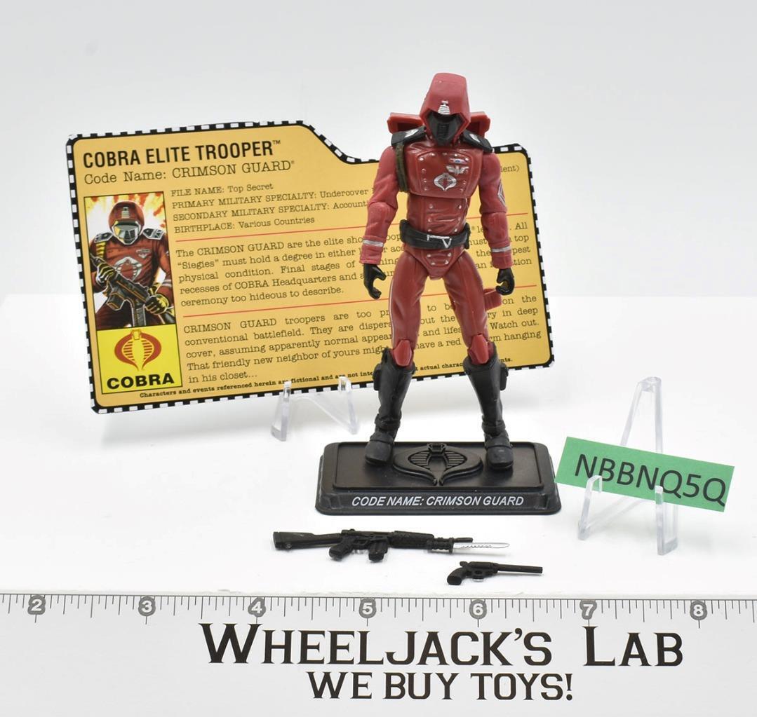 Crimson Guard v9 100% Complete GI Joe 25th Anniversary 2008 Hasbro ...