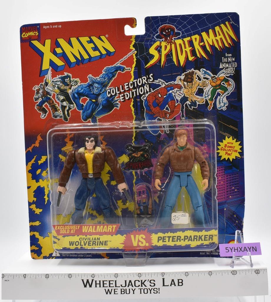 Wolverine VS Peter-Parker X-Men Spider-Man Collector's Edition 1994 ...