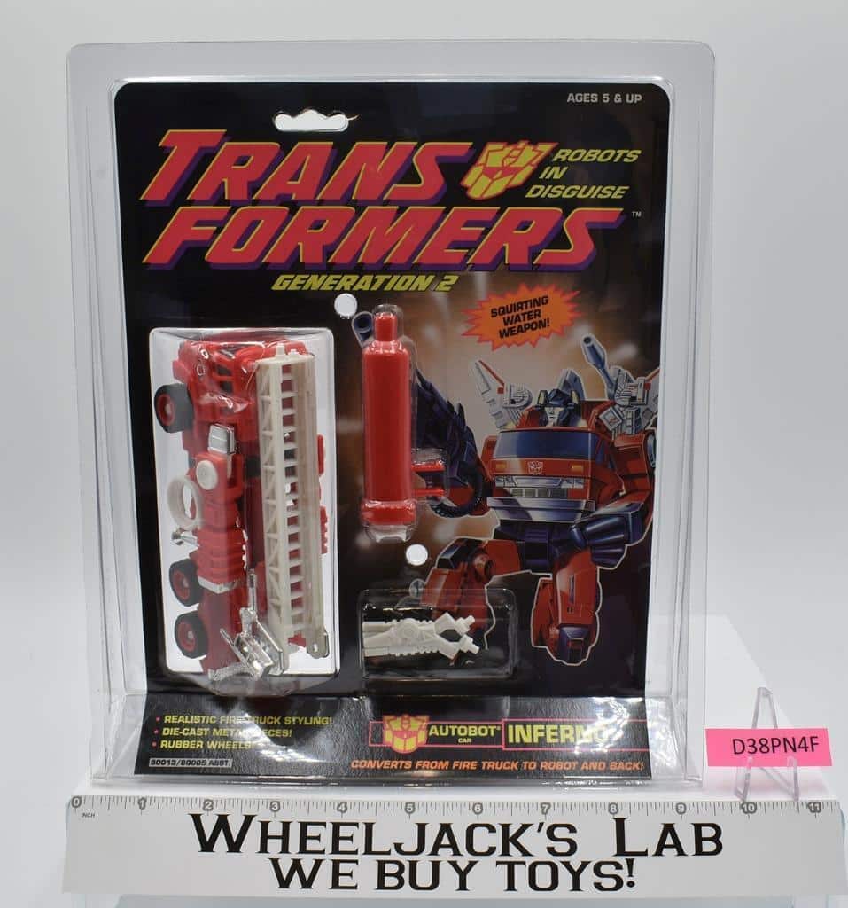 Inferno Autobot G2 Transformers 1992 Hasbro Action Figure NEW MISB ...