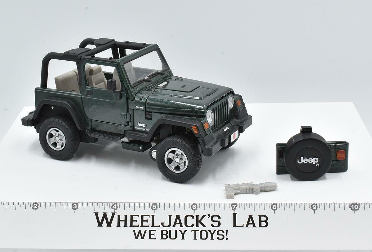 Tracks Jeep Alternators 100% Complete 2004 Hasbro Transformers Action ...