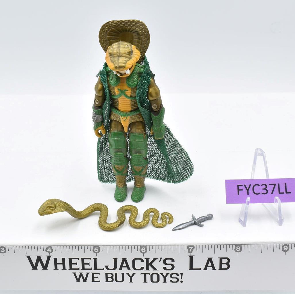 Serpentor V1 100% Complete G.I. Joe 1986 Hasbro Vintage Action Figure ...