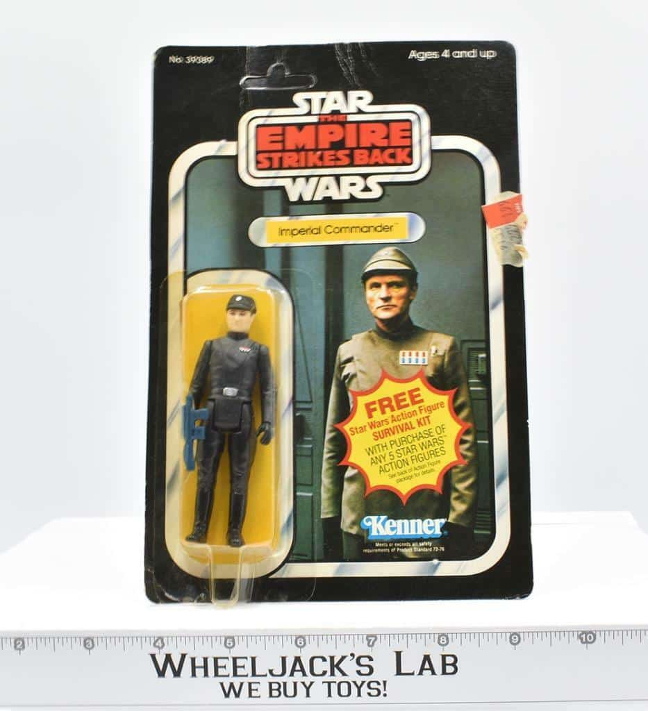 Imperial Commander 41 Back Survival Kit MOSC Sealed Star Wars ESB 1980 ...