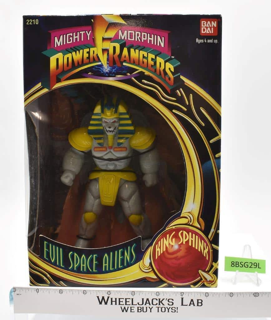 King Sphinx Mighty Morphin Power Rangers 1994 Bandai NEW MISB SEALED ...