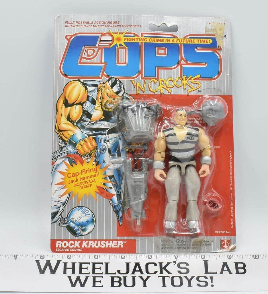 Rock Krusher Escape Convict Cops N Crooks C.O.P.S. 1989 Hasbro SEALED ...