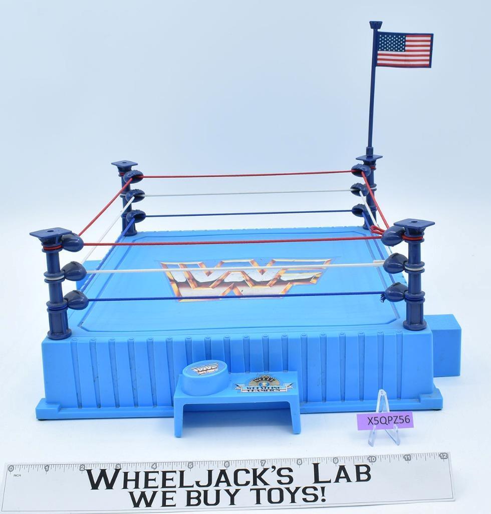 Official Wrestling Ring WWE WWF 1990 Hasbro Action Figure Playset ...