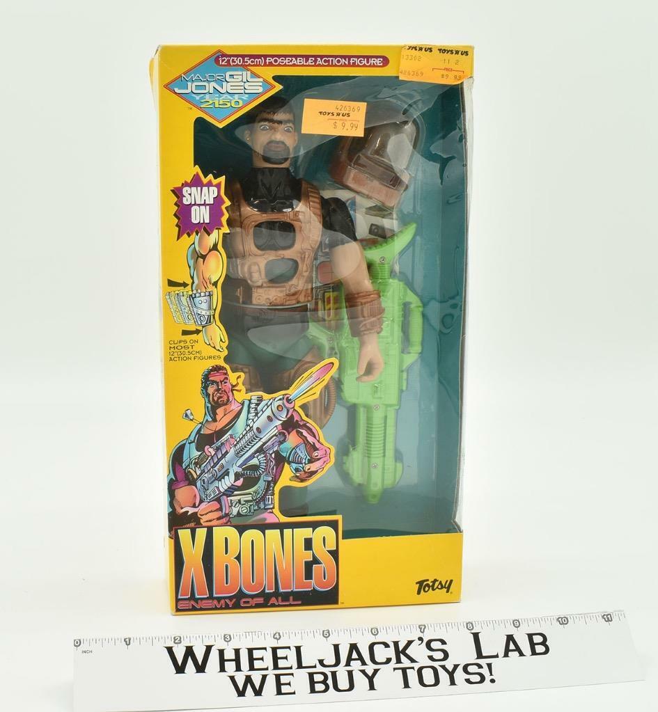 X Bones Gill Jones Year 2150 Enemy of All 12" New MISB Totsy Action ...