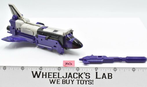 Astrotrain #20 100% Complete 1985 G1 Transformers Space Shuttle Action ...