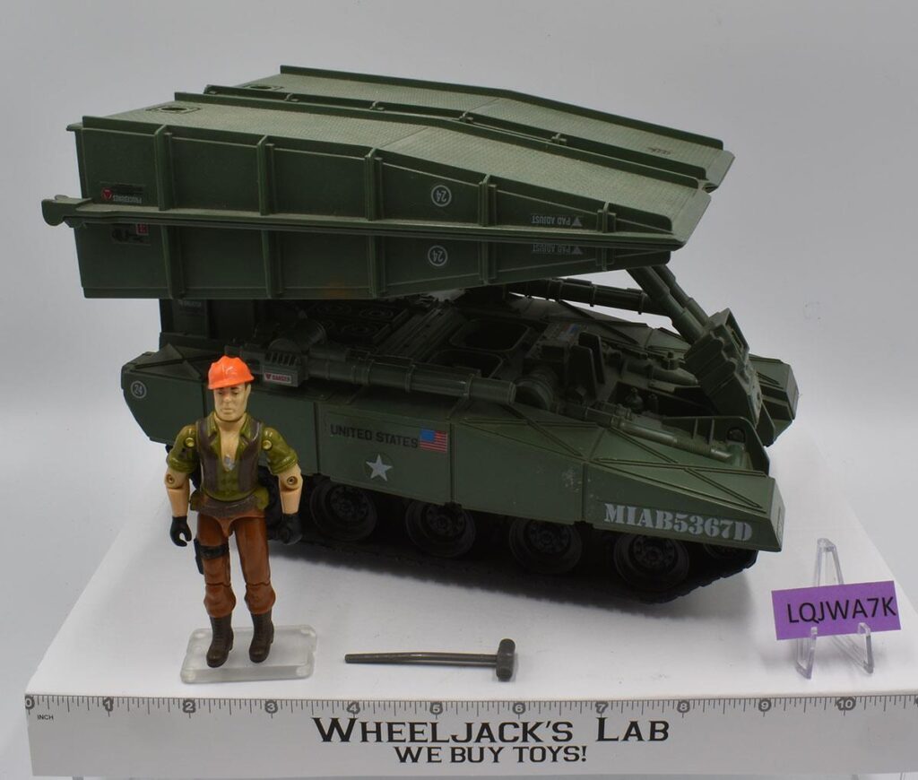 Bridge Layer W/ Tollbooth 100% Complete 1984 G.I. Joe Hasbro Vintage ...
