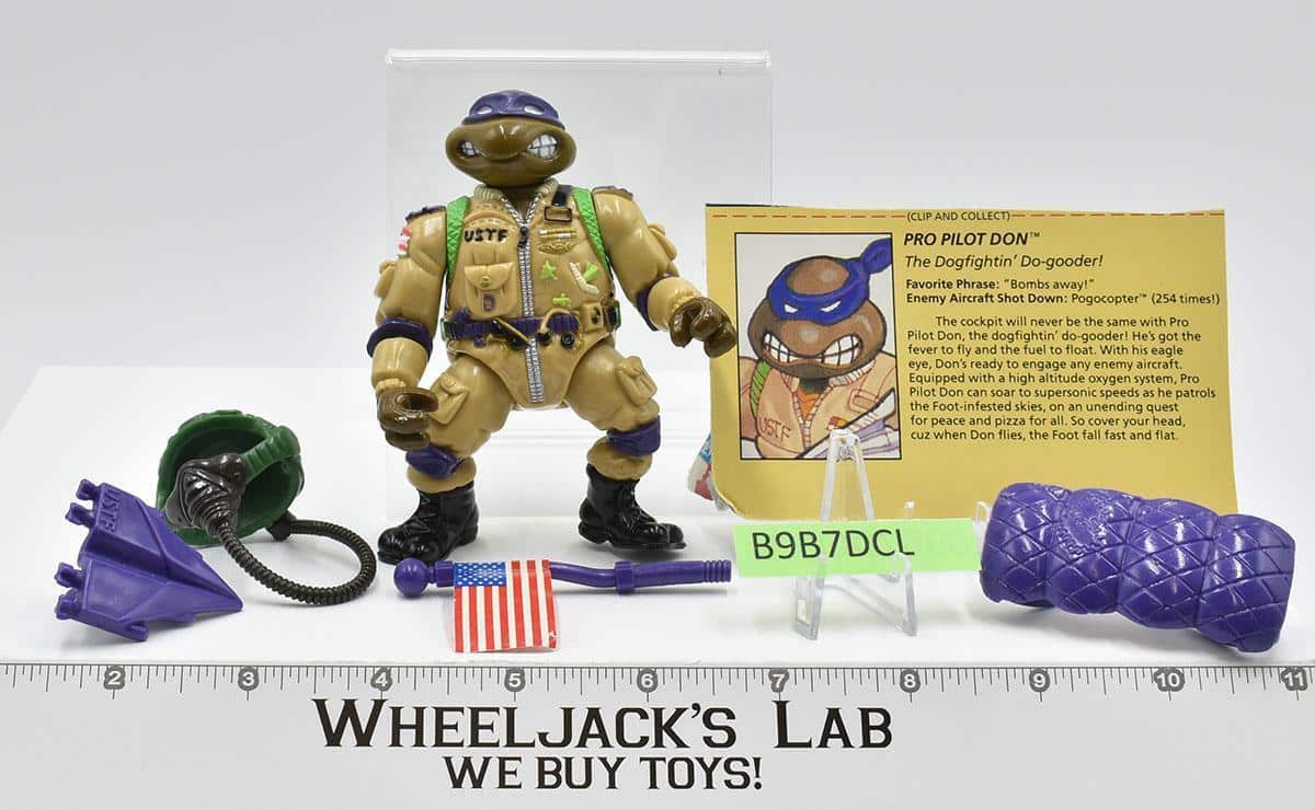 Pro Pilot Don 100% Complete Teenage Mutant Ninja Turtles Playmates ...