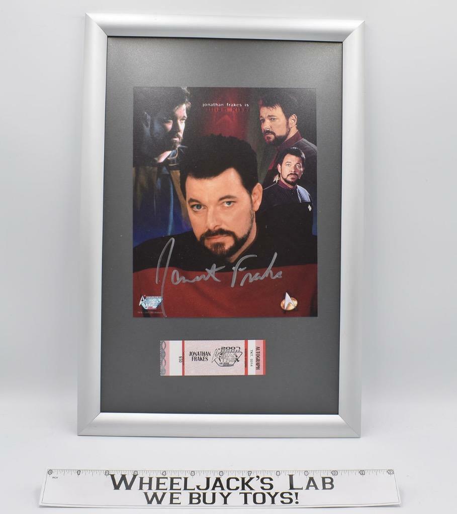 Commander Riker Star Trek Jonathan Frakes AUTOGRAPHED 8x10 Picture ... Commander Riker Star Trek Jonathan Frakes AUTOGRAPHED 8x10 Picture ...