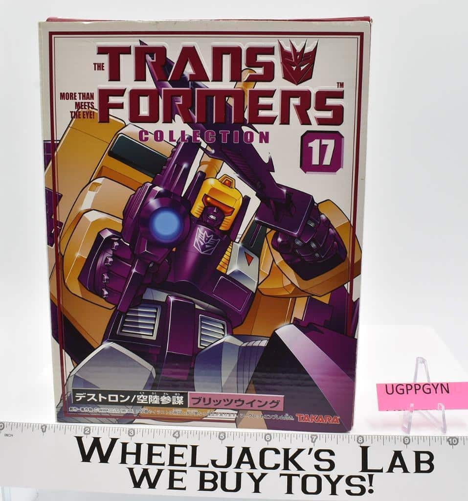 Blitzwing #17 Collection Book Transformers Reissue 2002 Takara MIB ...
