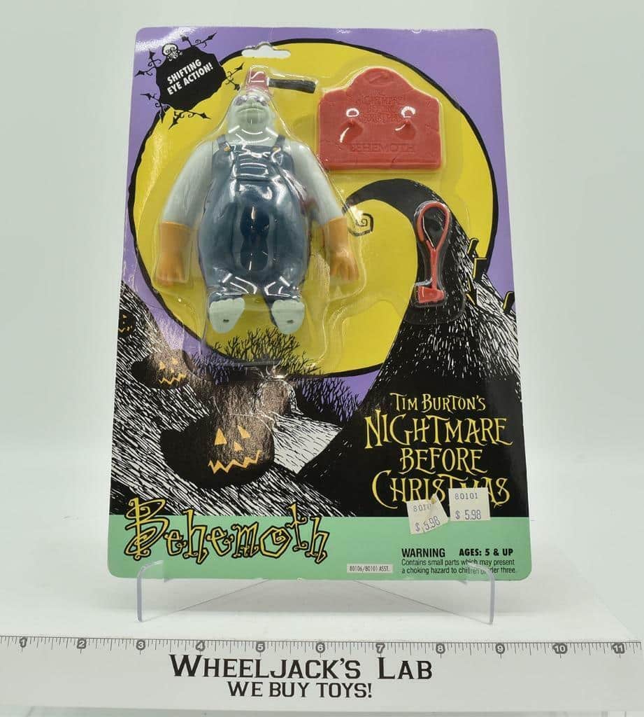 Behemoth 1993 Disney NBC Nightmare Before Christmas MOSC Hasbro Action ...