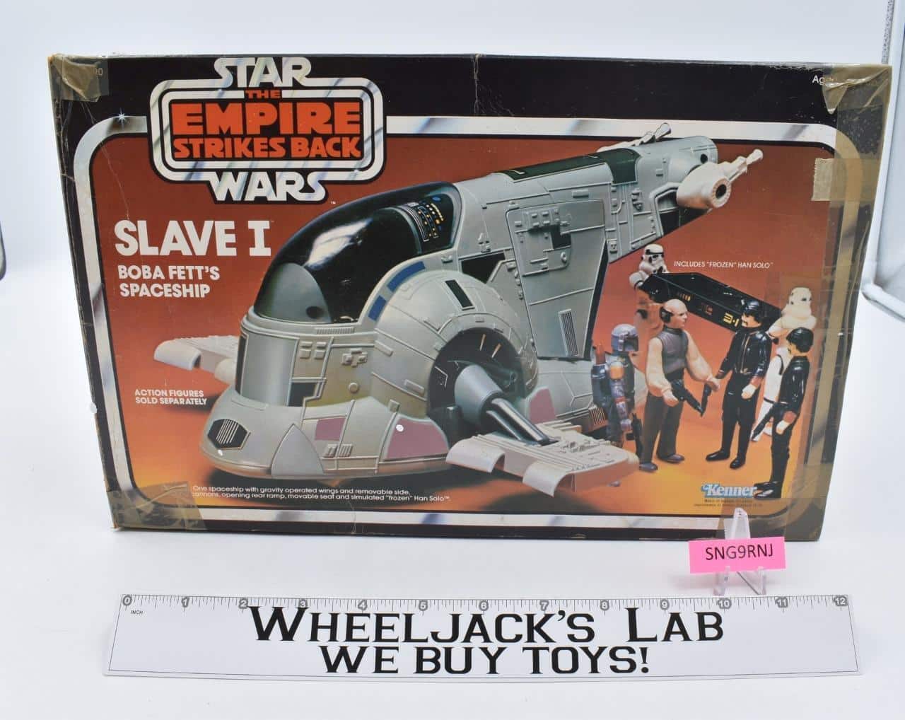 Boba Fett's Slave 1 100% Complete W/Box Star Wars ESB 1981 Palitoy ...