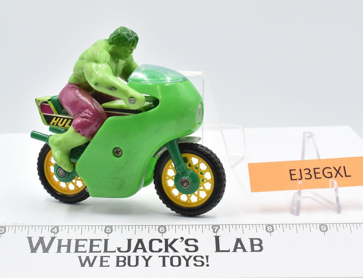 Incredible Hulk Rider & Motorcycle Buddy L Japan 1980 Vintage ...