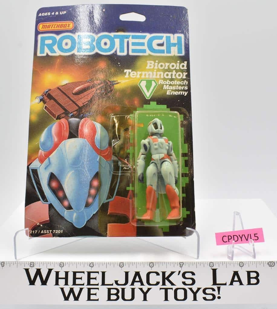 Bioroid Terminator Robotech 1985 Matchbox Vintage Figure NEW MOSC ...