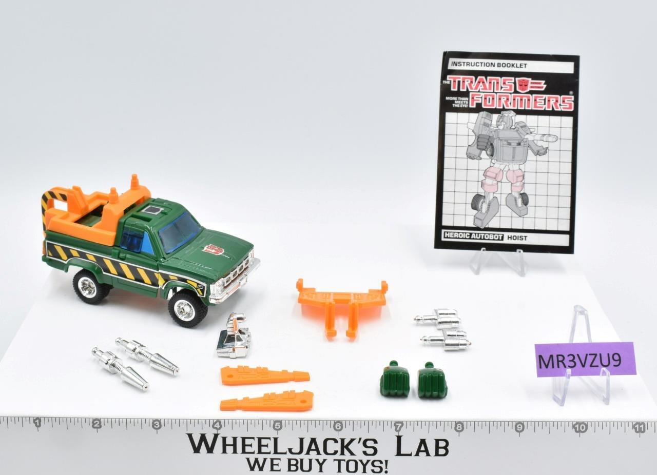 Hoist 100% Complete 1985 G1 Transformers Toyota Hi-Lux Truck Action ...