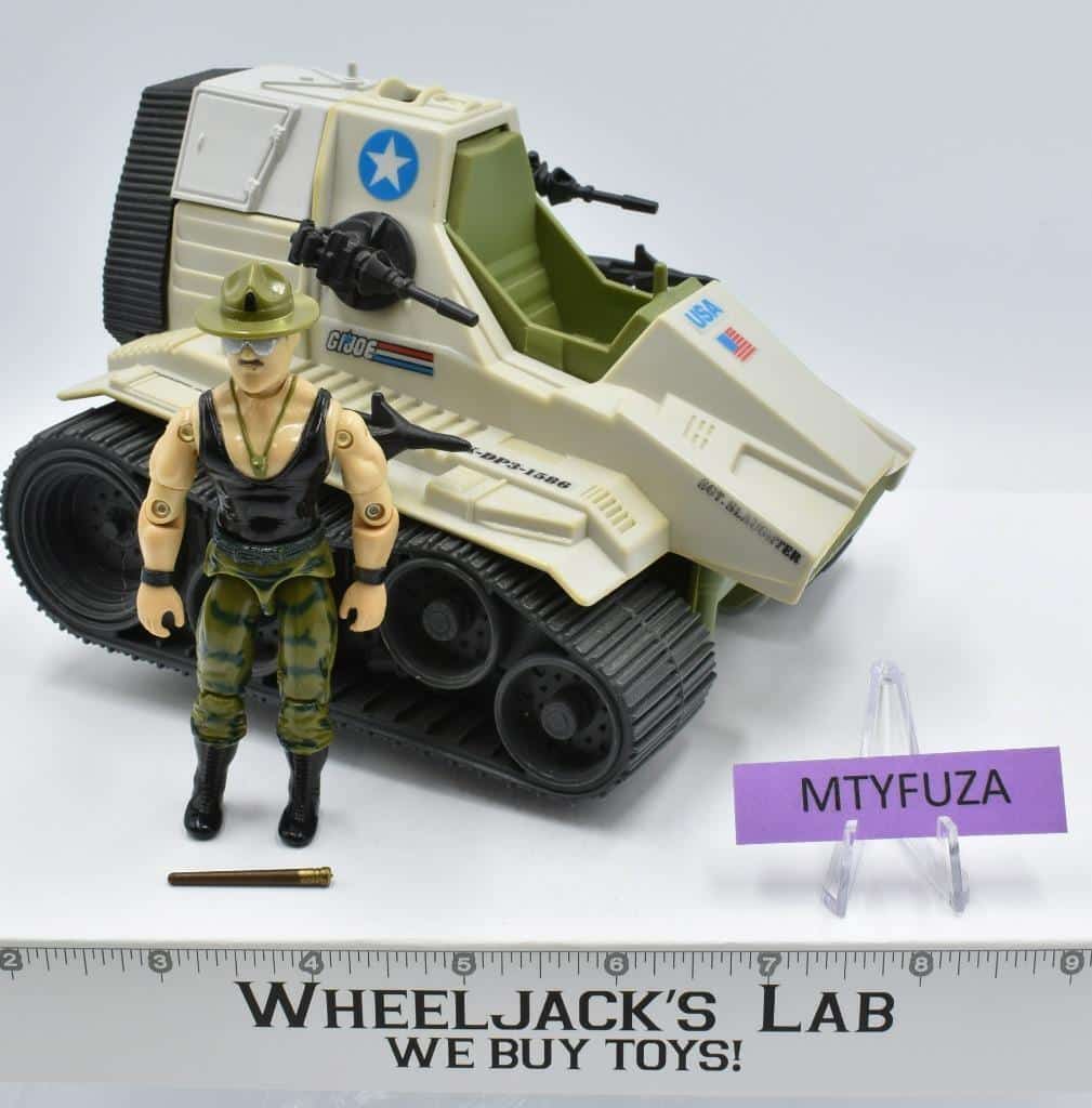 Triple T W/Sgt. Slaughter Complete G.I. Joe 1986 Hasbro Vintage Vehicle ...