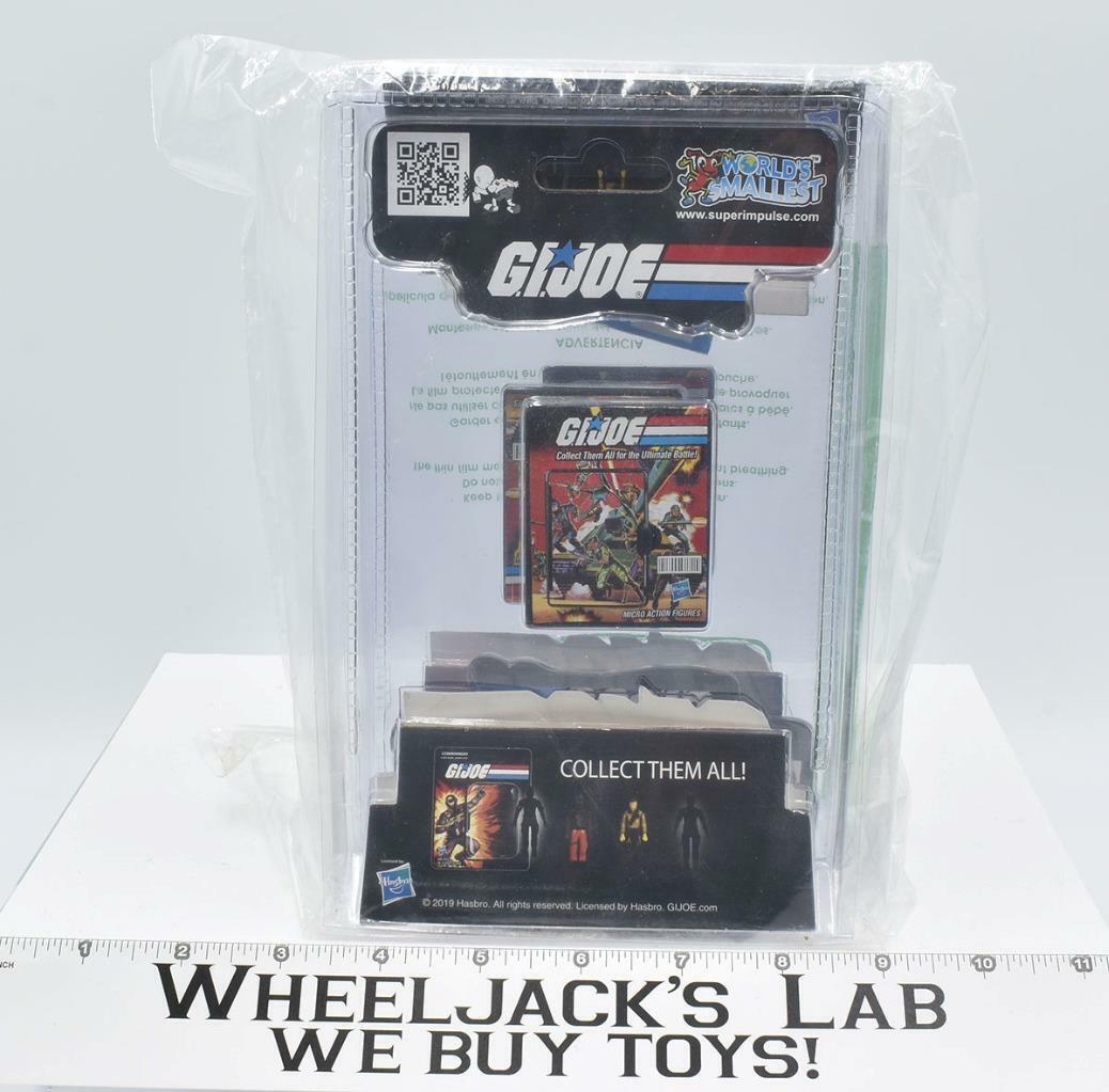 Duke Snake Eyes Roadblock World's Smallest G.I Joe 2019 Hasbro NEW ...