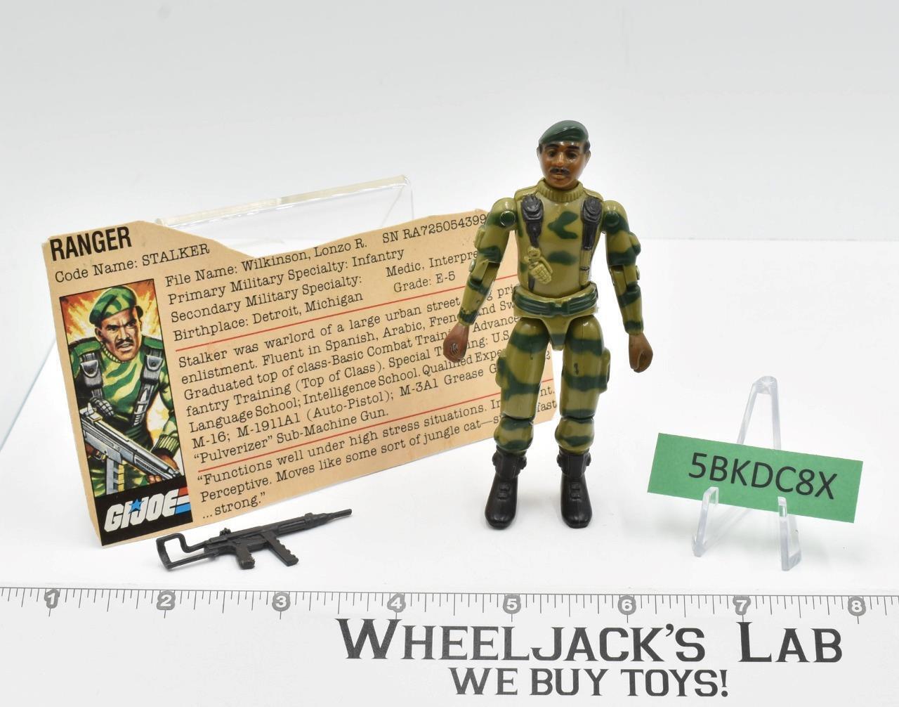 Stalker V1 Straight Arm 100% Complete G.I. Joe 1983 Hasbro Action ...