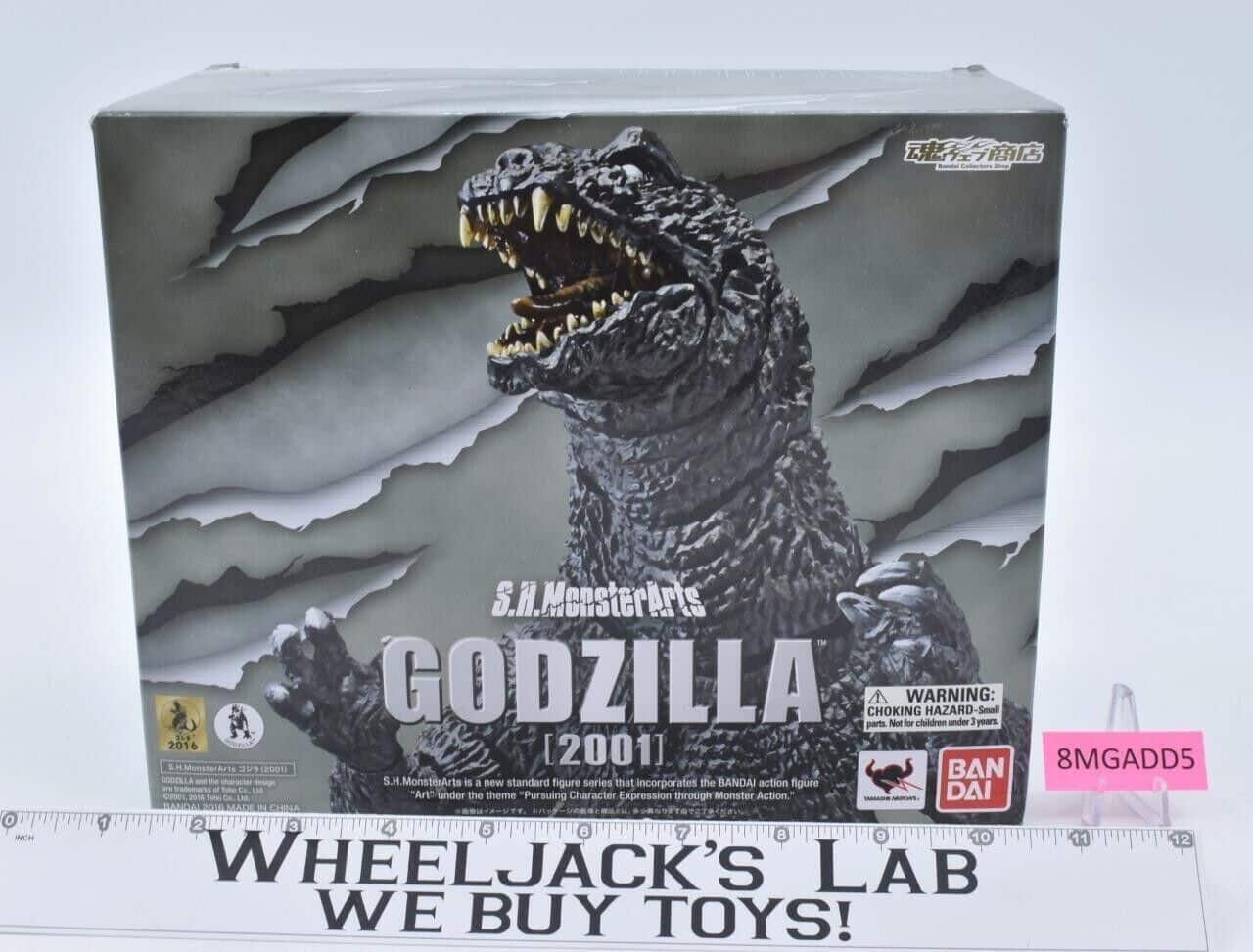 Godzilla (2001) S.H.MonsterArt GMK 2016 Bandai Toho Tamashii Action ...