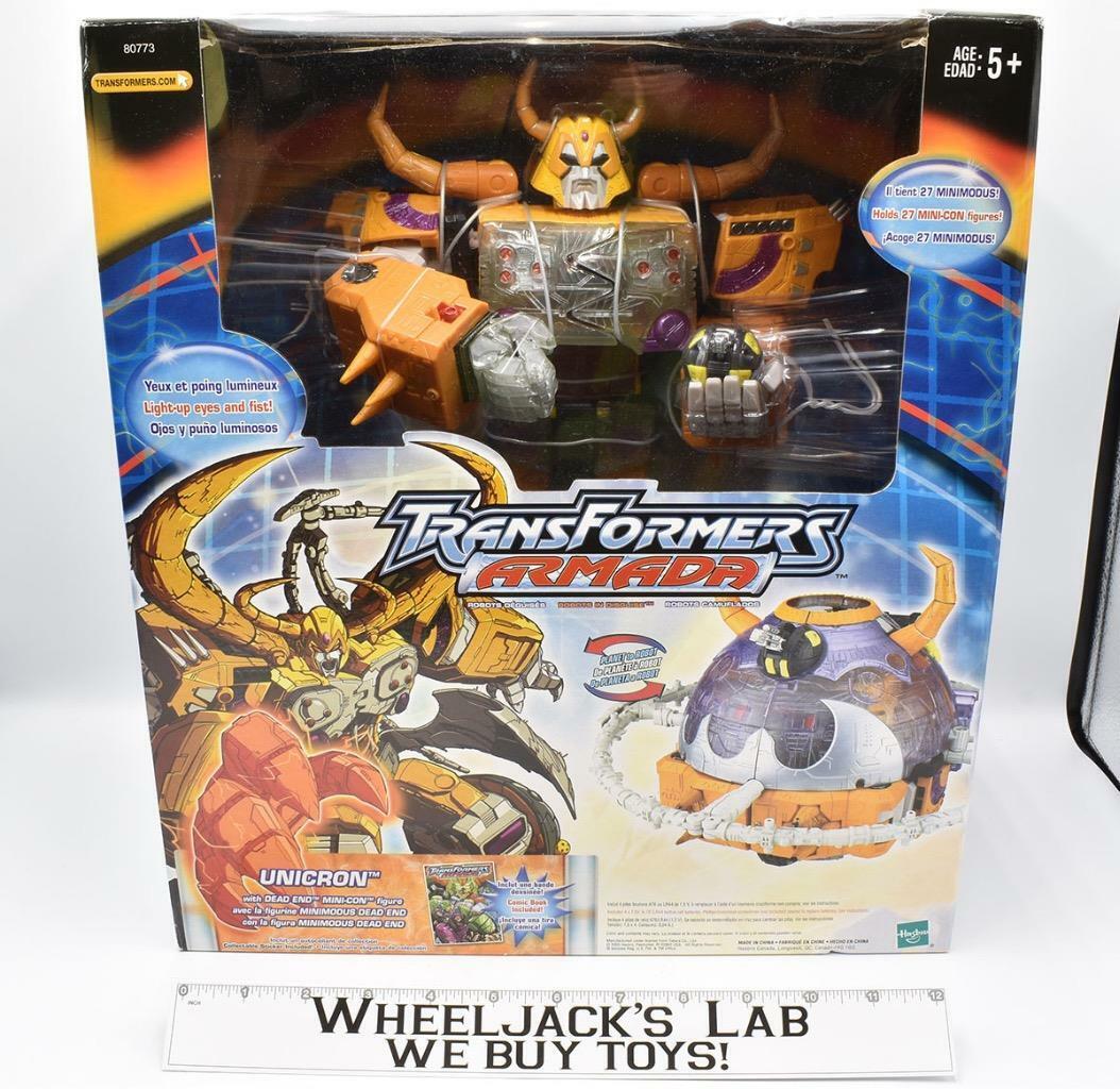 Unicron Universe Armada 100% Complete 2003 Hasbro Transformers Action ...