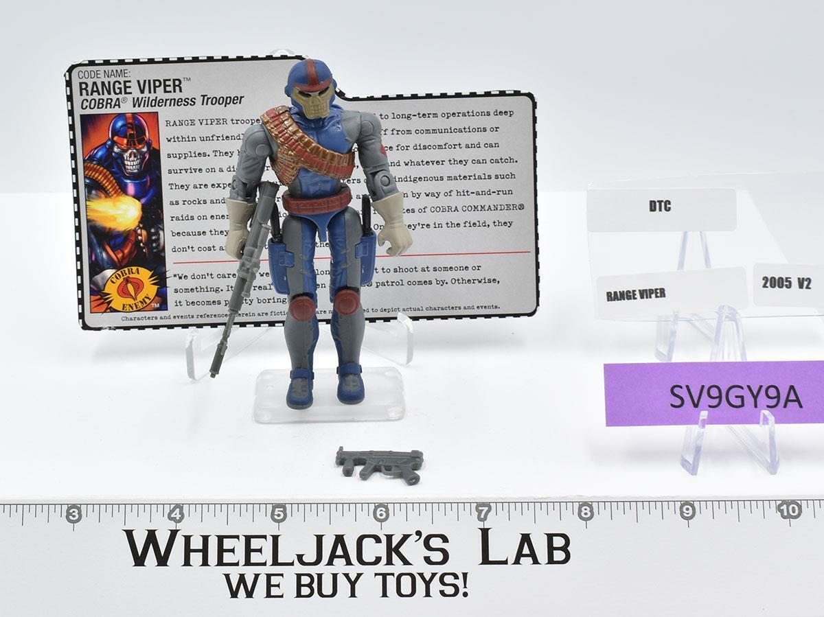 Range Viper v2 100% Complete GI Joe Collector's Club 2005 Hasbro Action ...