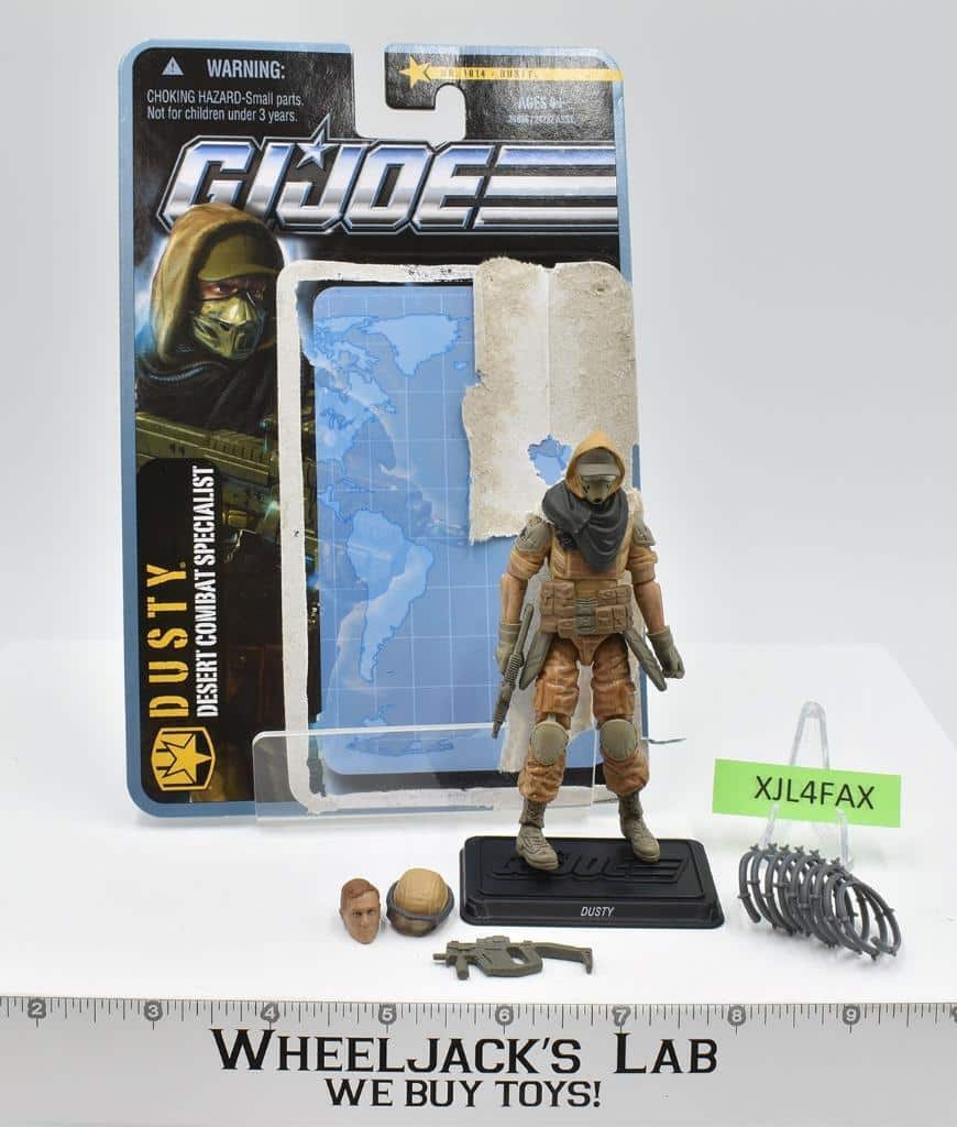 Dusty v14 100% Complete G.I. Joe Pursuit of Cobra 2010 Hasbro Action ...