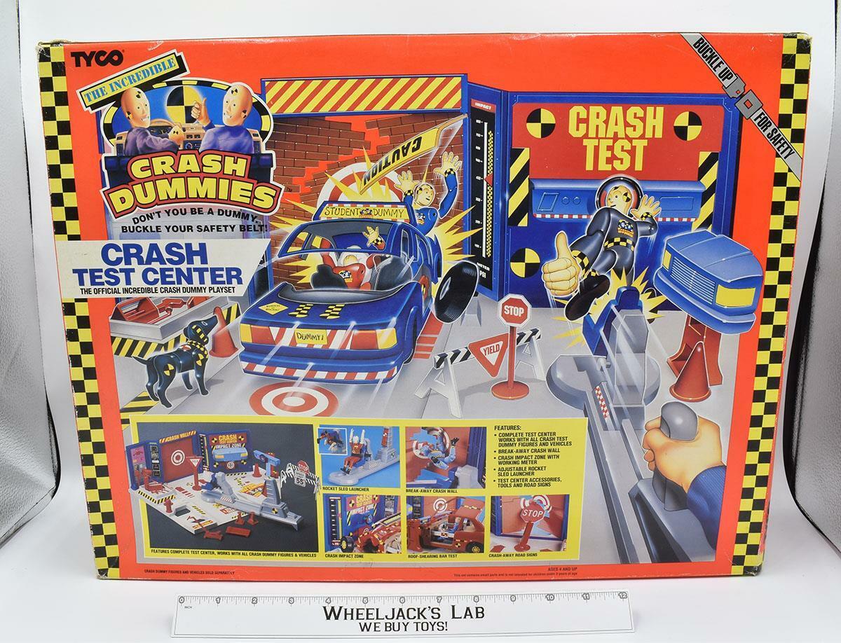 Crash Test Center The Incredible Crash Dummies 1991 Tyco NEW SEALED ...