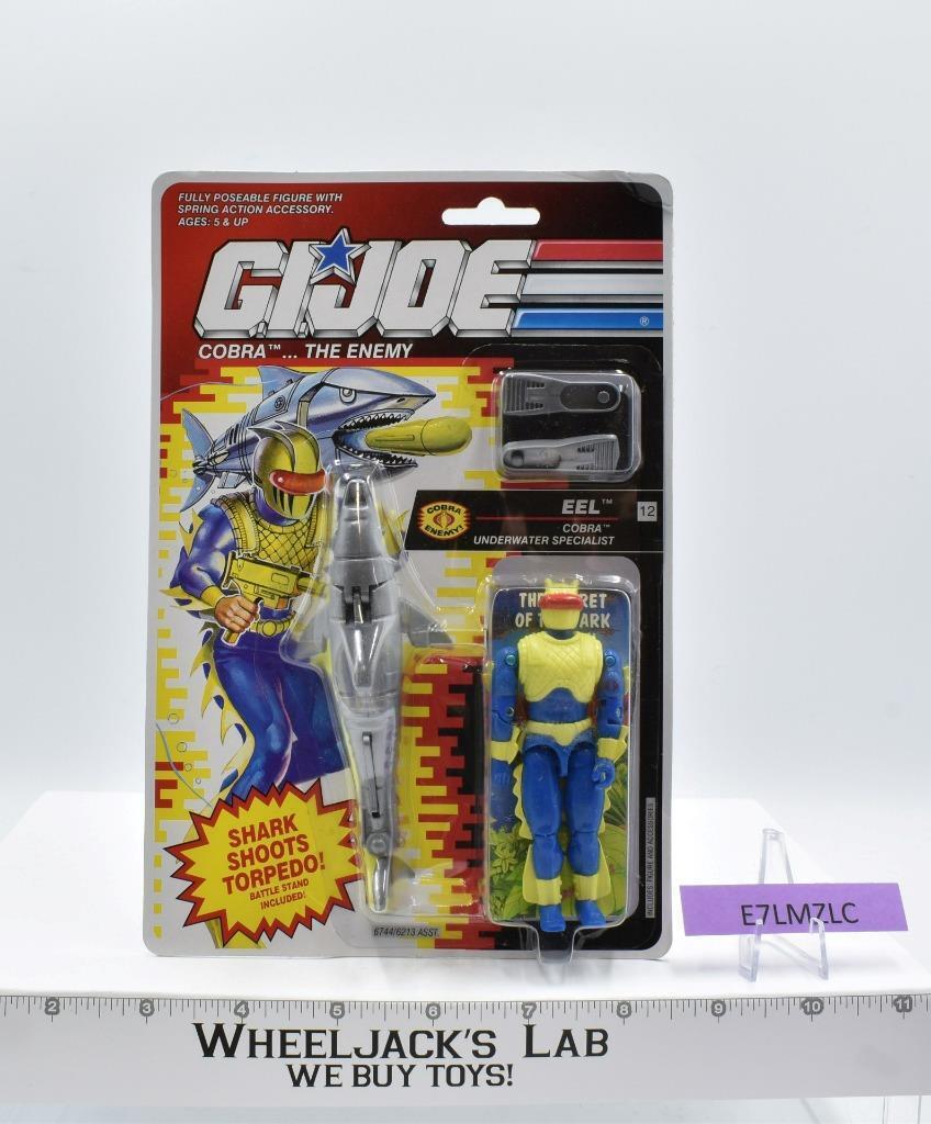 EEL Cobra Underwater Specialist V2 MOSC GI Joe ARAH 1992 Hasbro Vintage ...