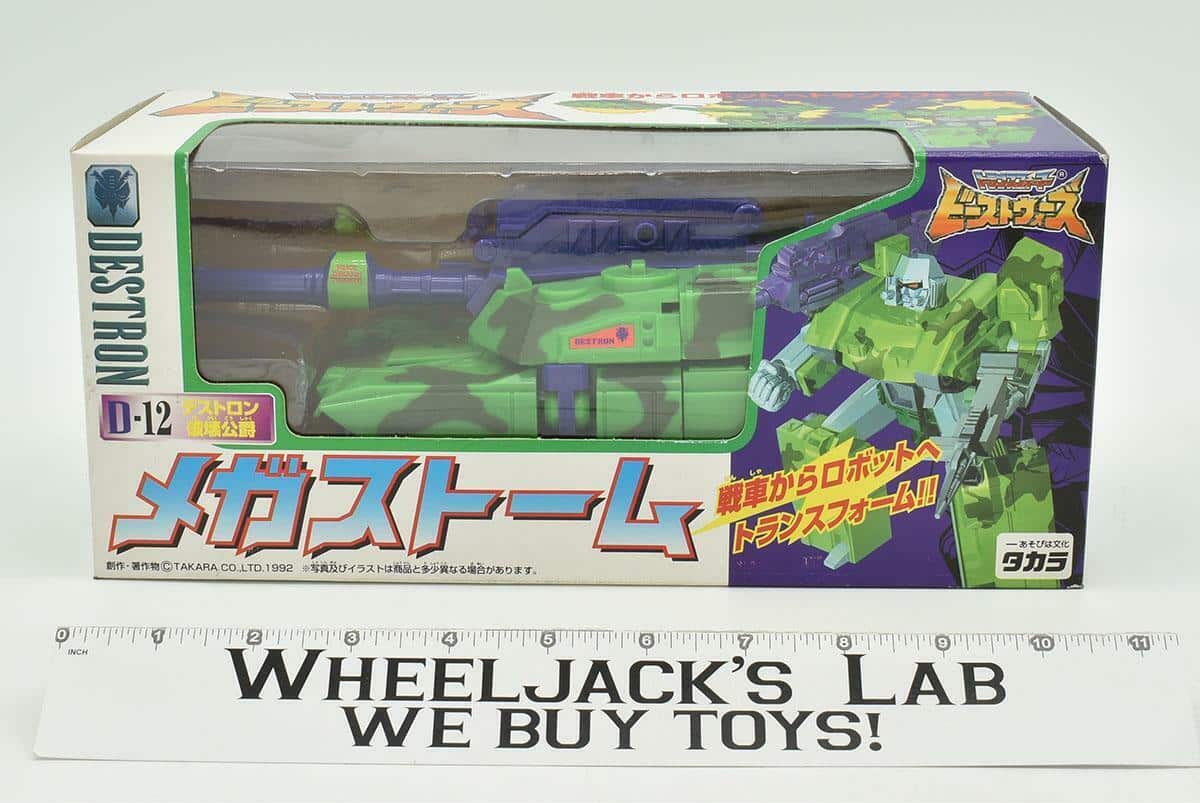 Destron Megastorm D-12 SEALED MISB NEW Transformers Beast Wars 1997 ...