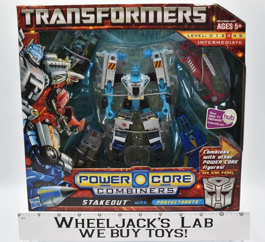 Stakeout & Protectobots Power Core Combiners Transformers Hasbro 2010 ...