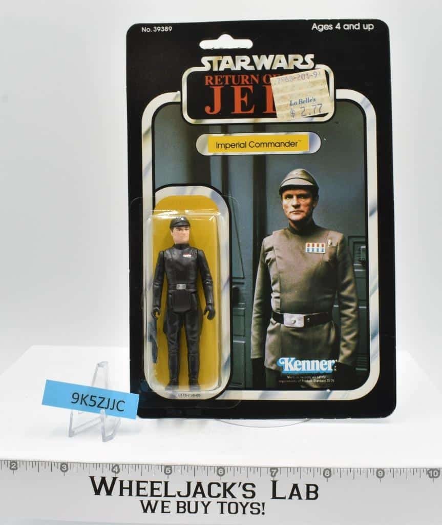 Imperial Commander 77 Back Star Wars ROTJ 1983 Kenner Action Figure NEW ...
