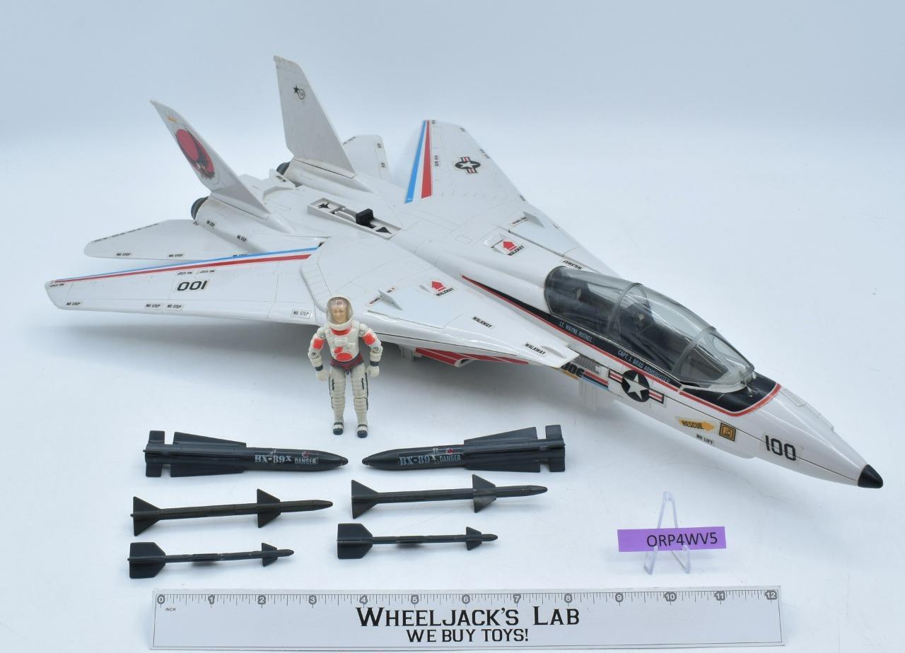 Skystriker XP-14F Combat Jet 100% Complete G.I. Joe 1983 Hasbro Vehicle ...