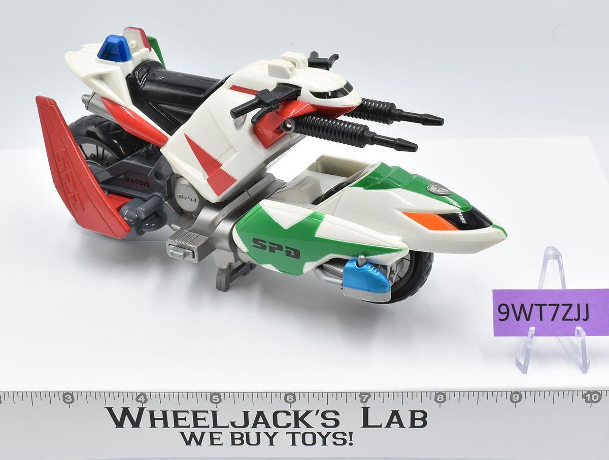 SPD Space Patrol Bike Power Rangers 2004 Bandai Action Figure Vehicle ...