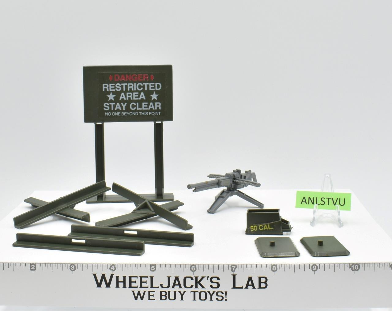 Machine Gun Defense Unit 100% Complete GI Joe 1984 Hasbro Action Figure ...