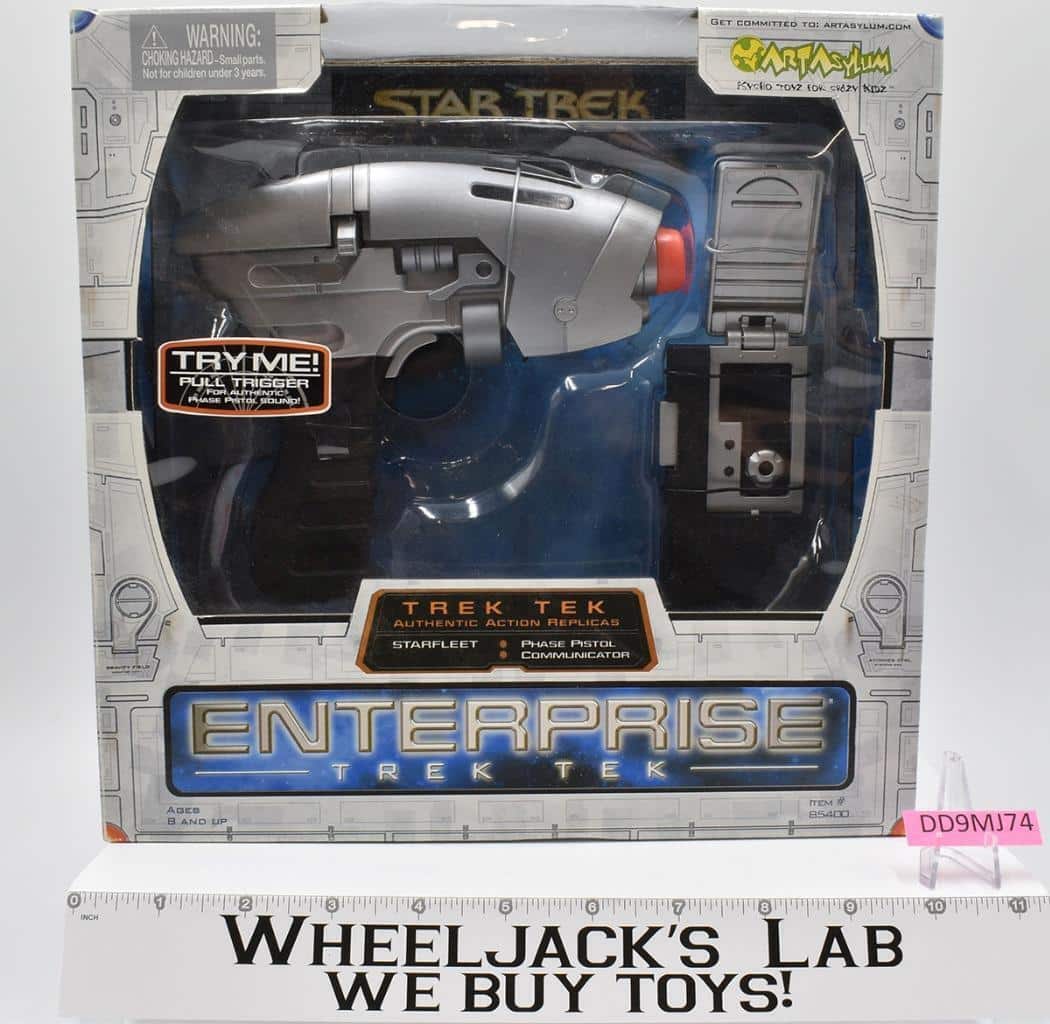 Star Trek Enterprises Trek Tek With Starfleet Communicator MISB 2002 ...