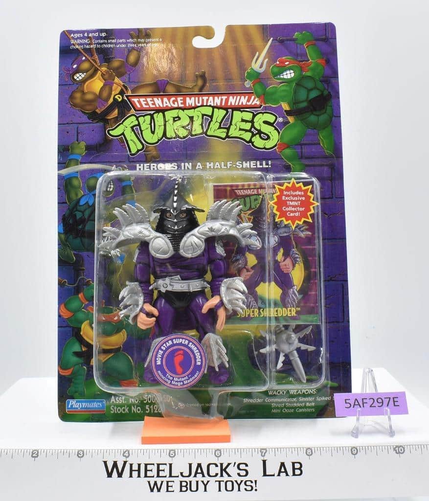 Super Shredder NEW MOSC 1991 Teenage Mutant Ninja Turtles Playmates ...