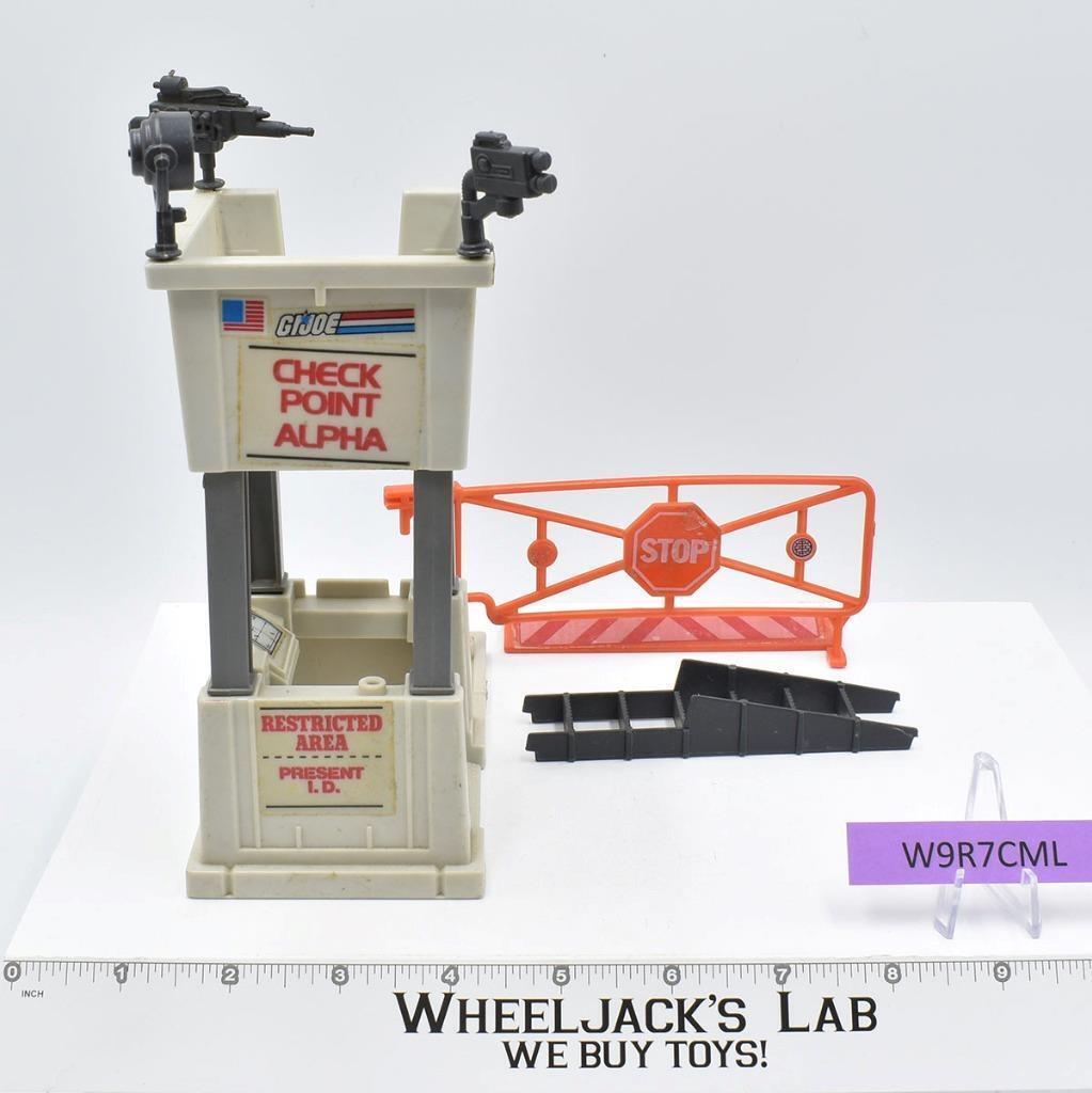 Check Point Alpha Battle Station G.I. Joe 1985 Hasbro Vintage Action ...