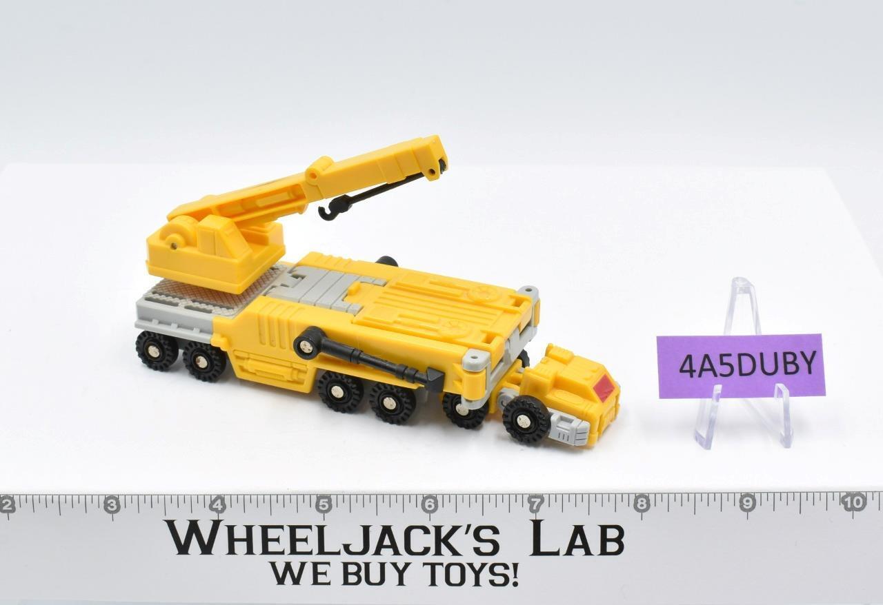 Erector Micromaster 100% Complete Vintage 1989 G1 Transformers Action ...