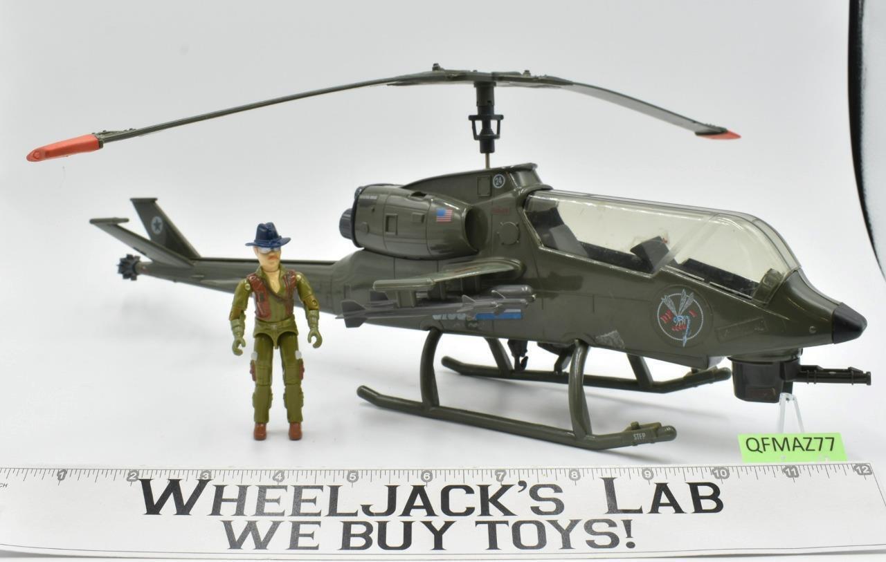 Dragonfly Assault Copter W/ Wild Bill 100% Complete G.I. Joe 1983 ...