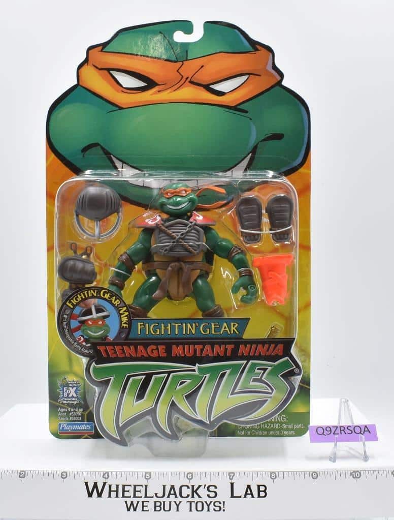 Fightin' Gear Mike Teenage Mutant Ninja Turtles TMNT 2004 Playmates ...