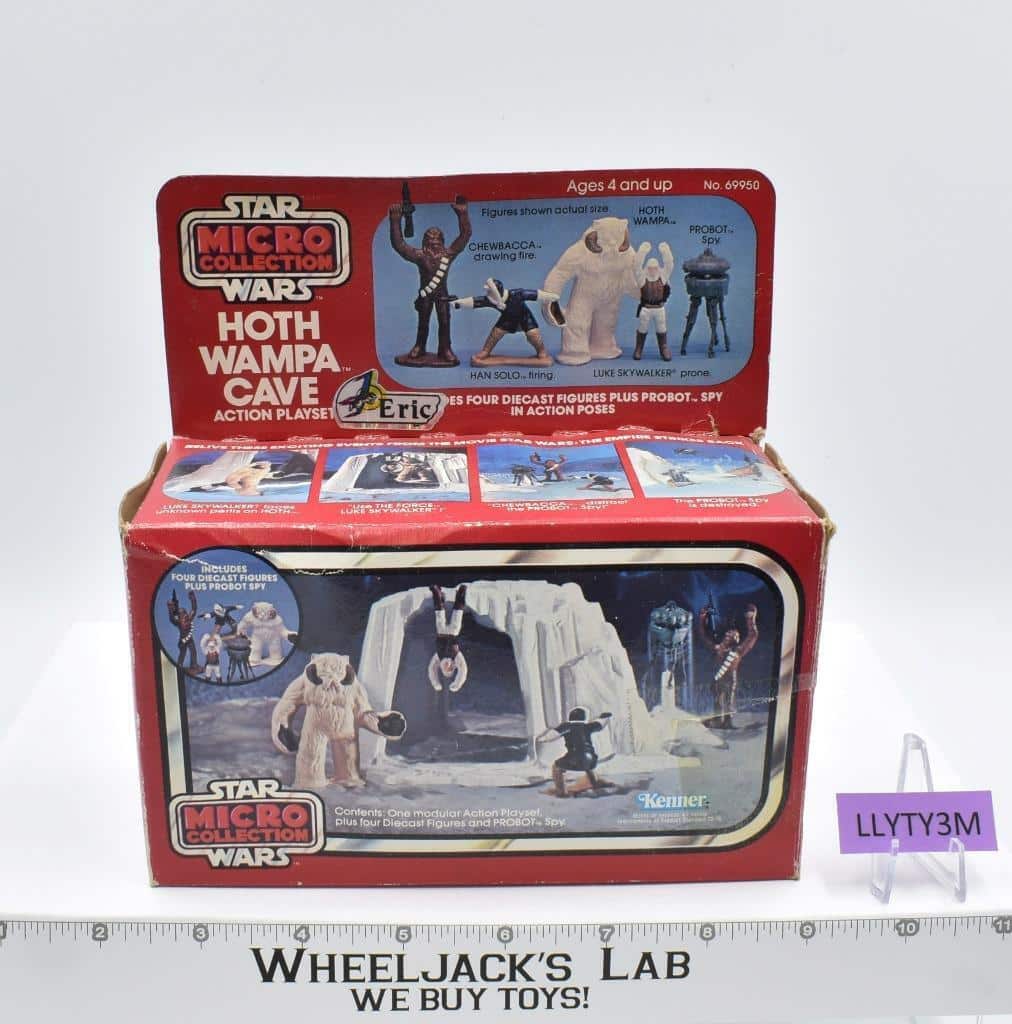 Hoth Wampa Cave Star Wars 1982 Kenner MICRO COLLECTION 100% Complete ...