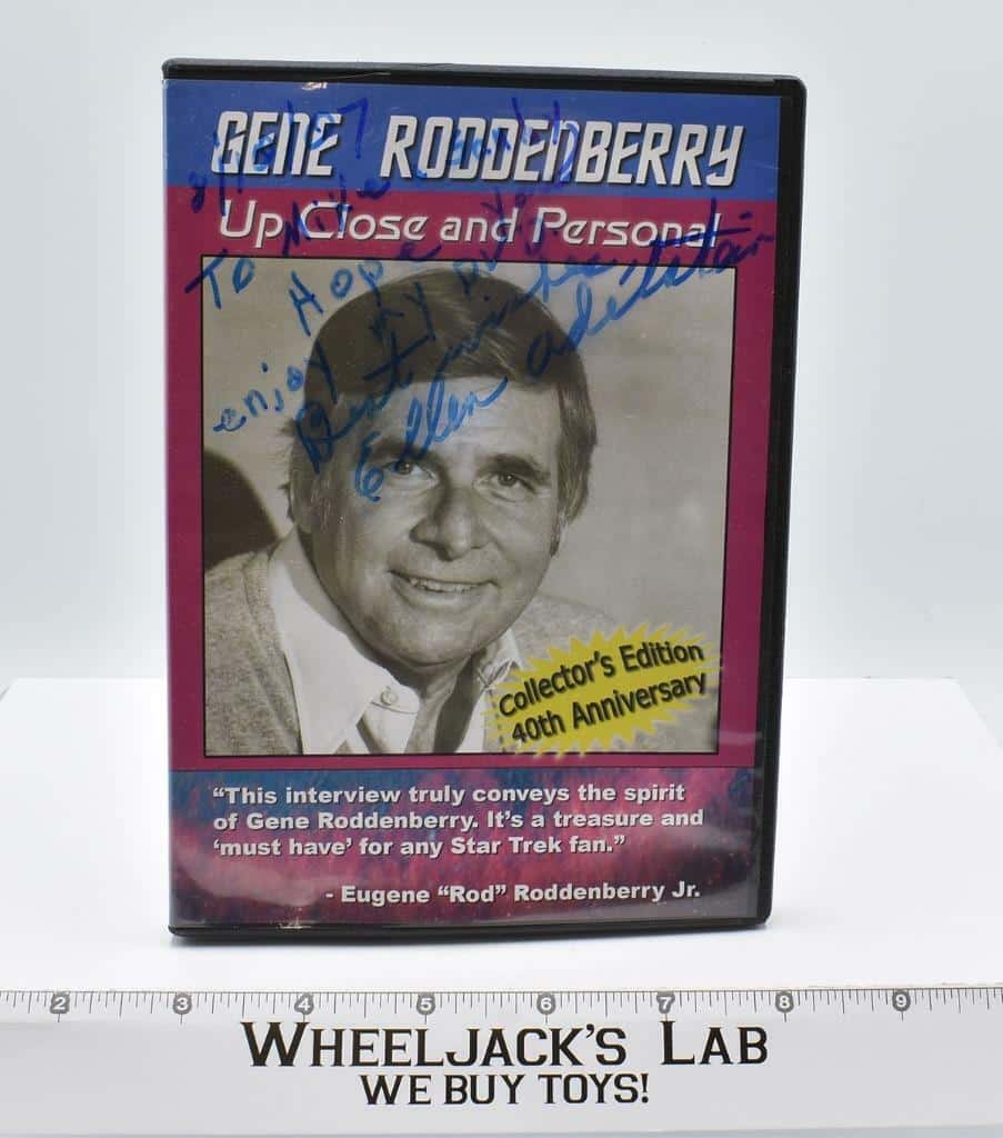 Gene Roddenberry Up Close & Personal AUTOGRAPHED DVD Interview ...