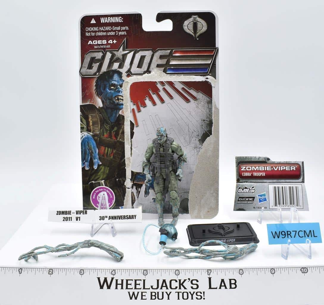 Zombie Viper 100% Complete GI Joe 30th Anniversary 2011 Hasbro Action ...