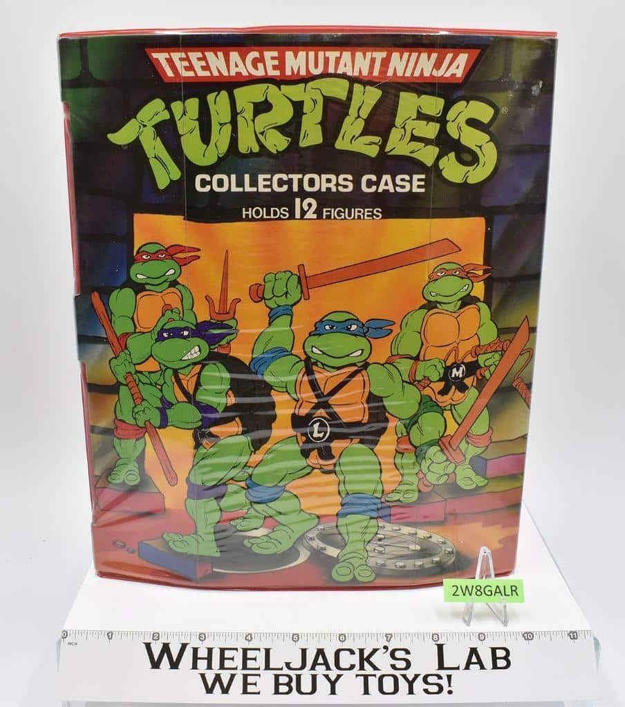 Display Storage Collectors Carry Case W/Trays TMNT Teenage Mutant Ninja ...